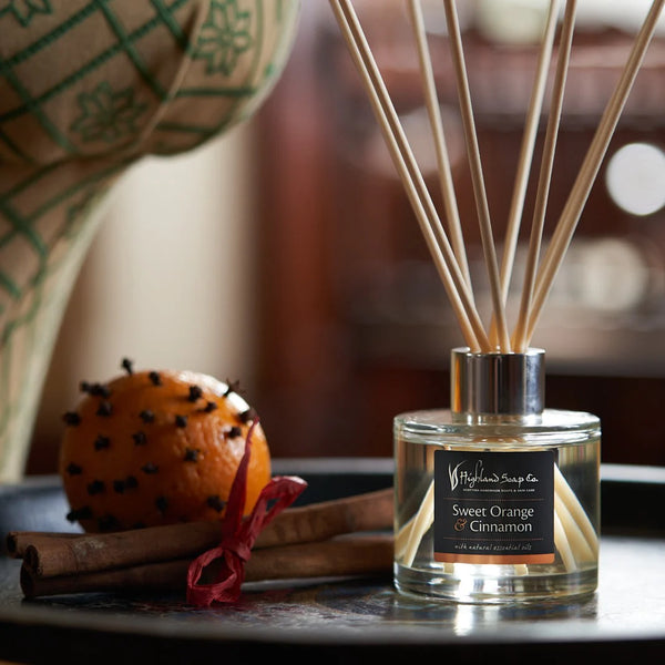 Sweet Orange & Cinnamon Reed Diffuser – The Counties of Ireland