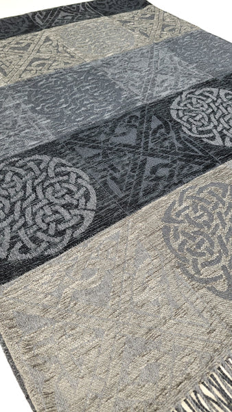 Celtic Knot Throw - Ash – The Counties of Ireland